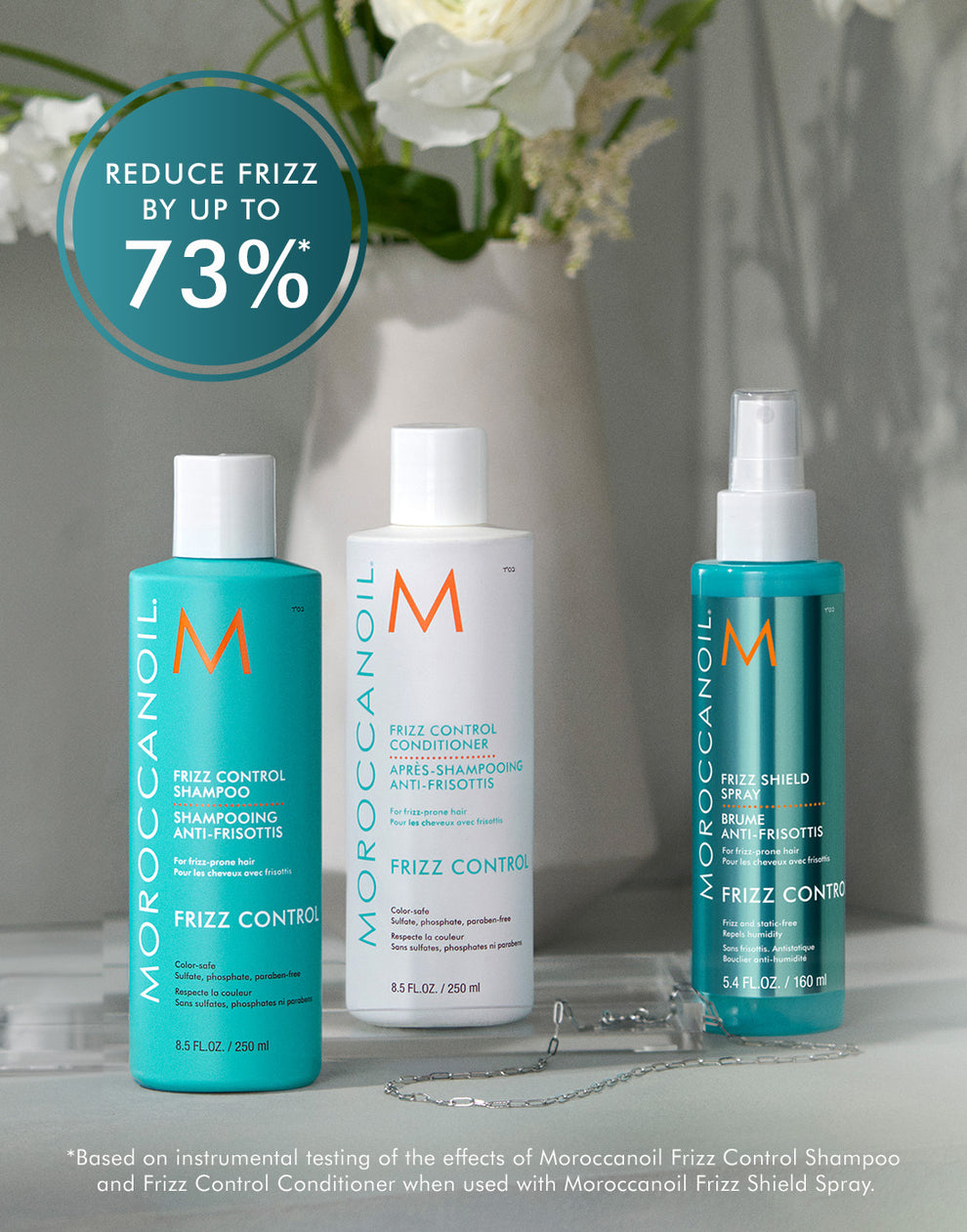 Frizz Control Shampoo & Conditioner Bundle – Moroccanoil