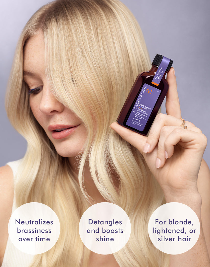 Moroccanoil Treatment Purple - Anti-Brass Hair Oil