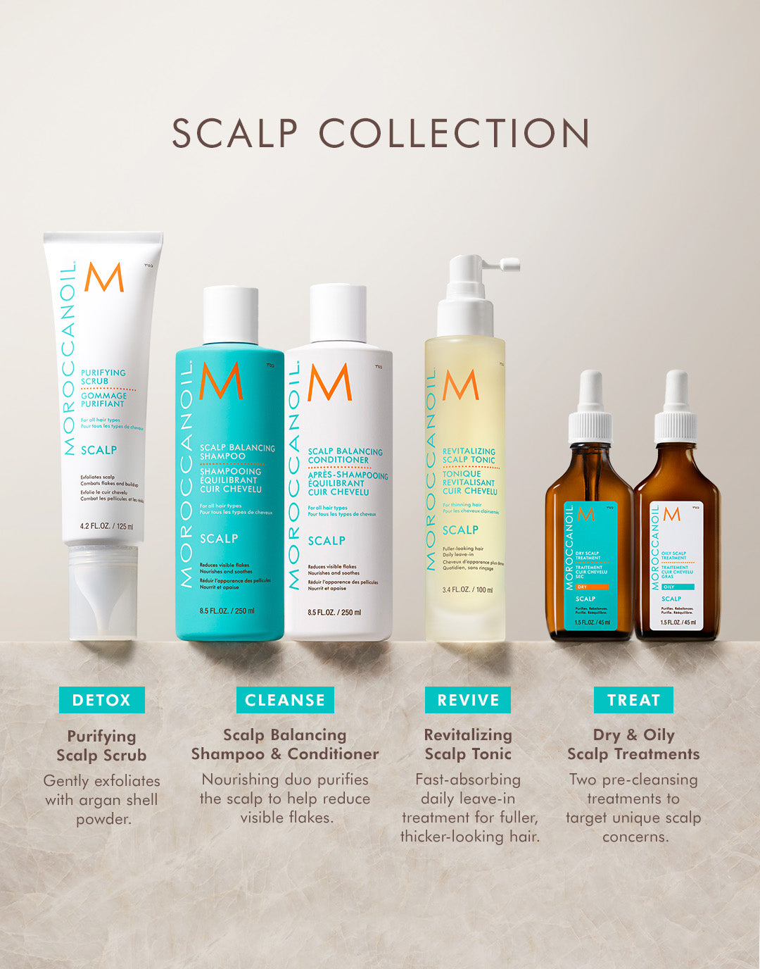Scalp Balancing Shampoo for All Hair Types | Moroccanoil®