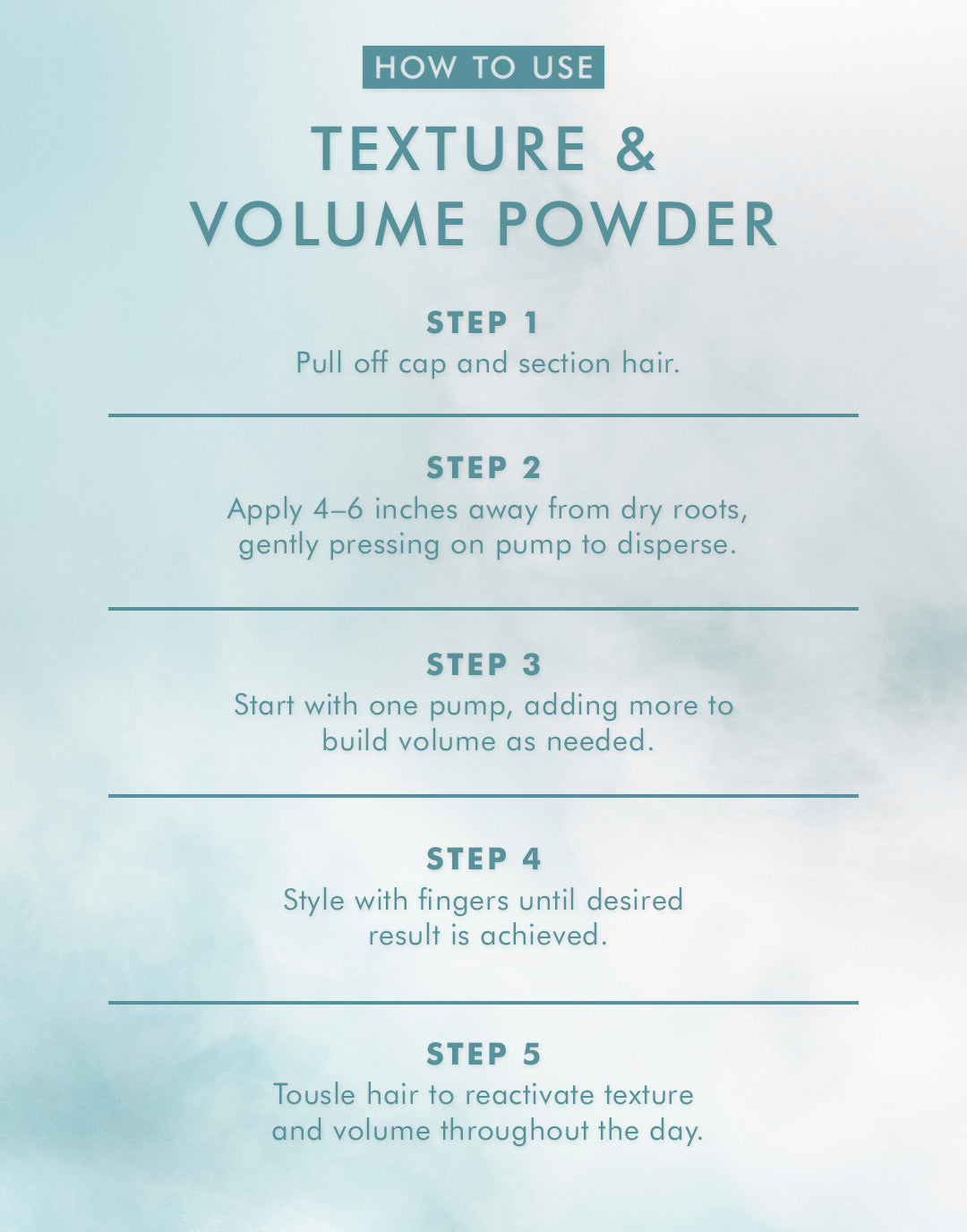 Texture & Volume Hair Powder – Moroccanoil
