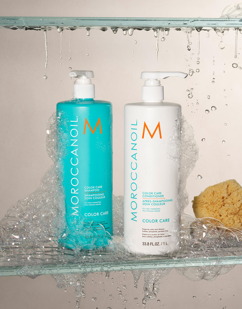 Color Care Shampoo & Conditioner Liter Bundle – Moroccanoil