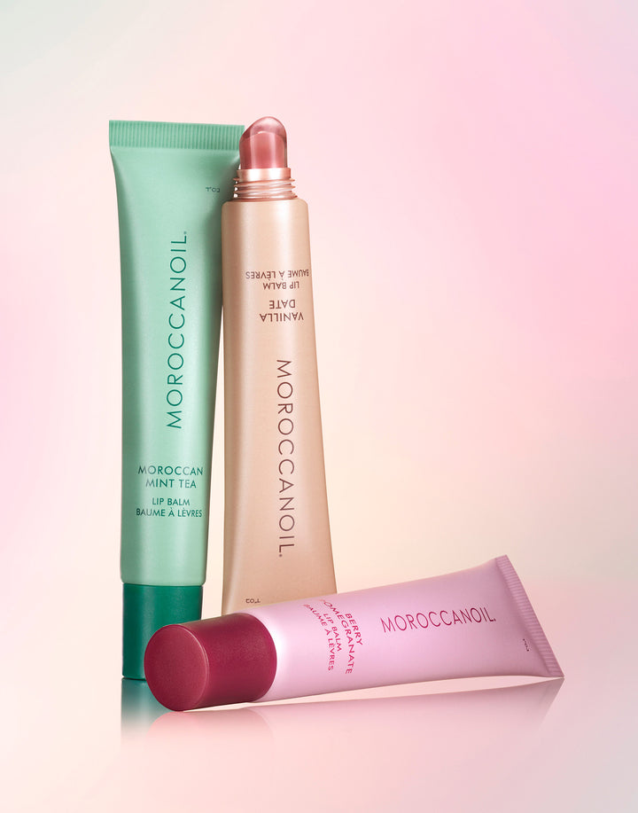 Tinted, Argan Butter Lip Balm - Vegan, Cruelty Free Lip Set - Moroccanoil